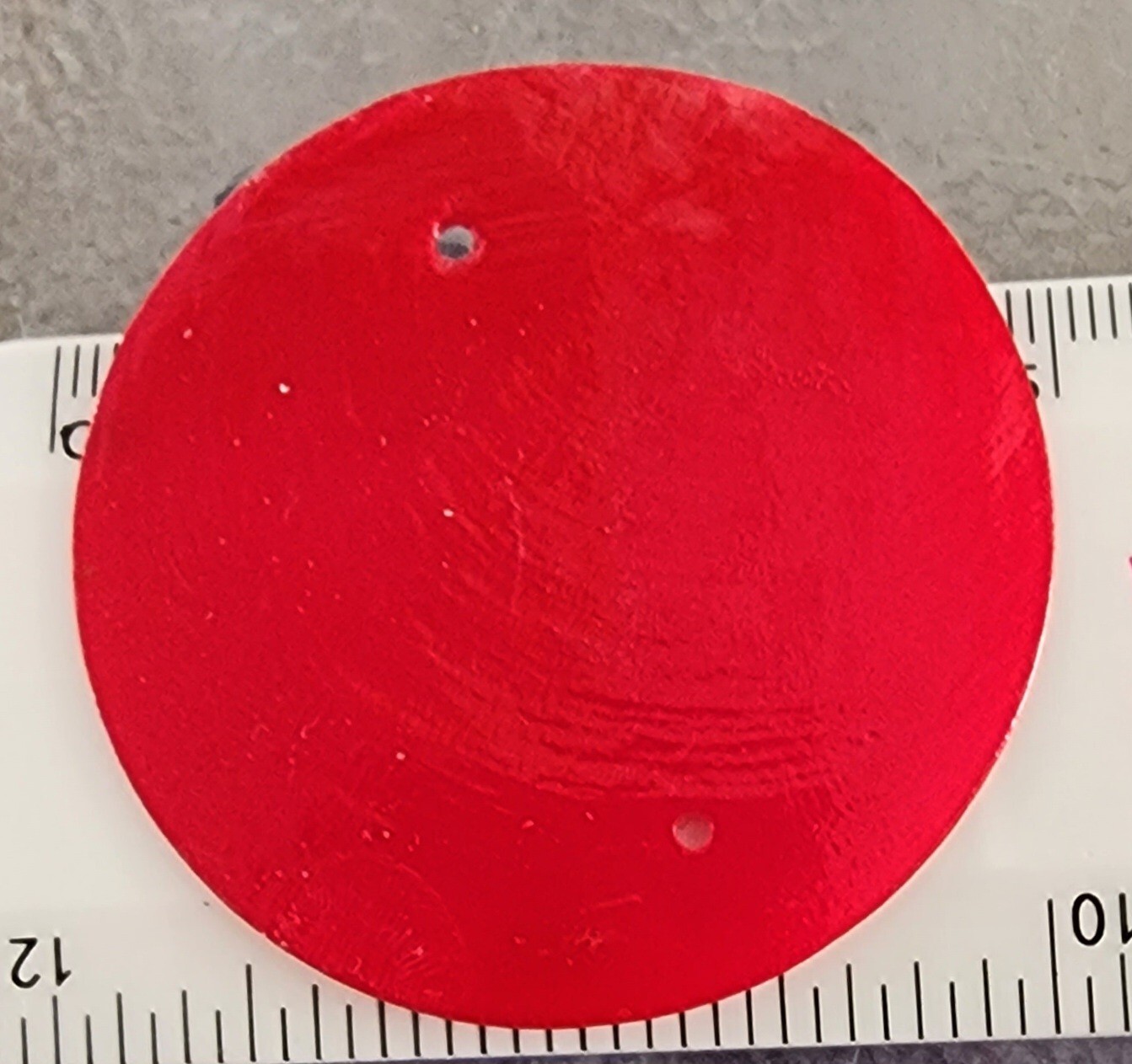 10 X 5cm capiz shell ( window pane oysters) circles 2 HOLES Art crafts ...