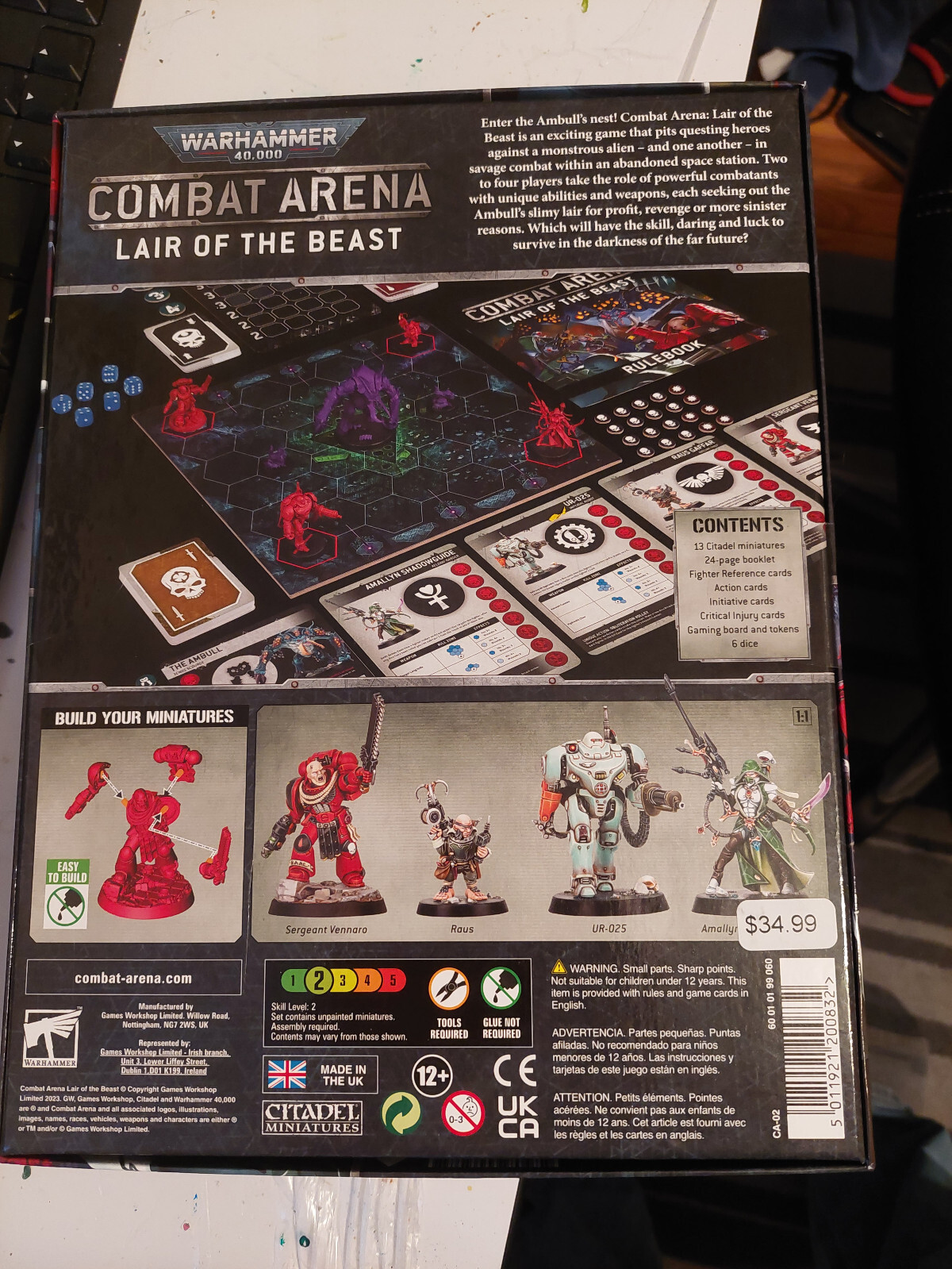 Warhammer 40K COMBAT ARENA LAIR of the BEAST Ambull figure NoS | eBay