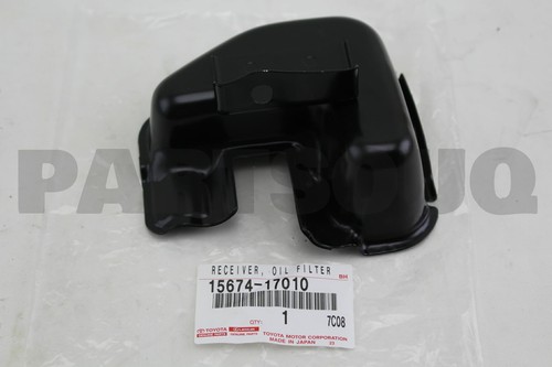 1567417010 Genuine Toyota RECEIVER, OIL FILTER 15674-17010 | eBay