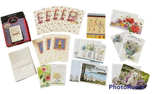 Lot Of 16 Cards Thank You Birthday Note Scripture Dayspring Envelopes ...
