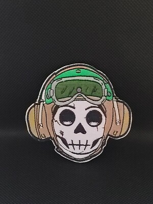 Sugar Skull Green Cranial Patch Military Catapult & Arresting Gear ...