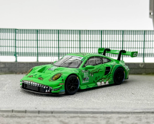 MINIGT 1:64 Scale Green 911 GT3 R #80 2023 IMSA Sports Diecast Metal ...