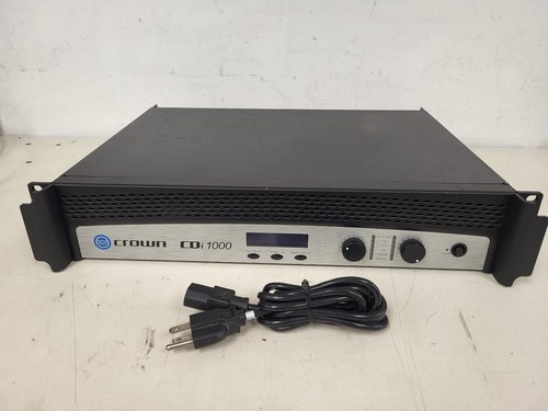 Crown Audio CDi 1000 Stereo Channel Input/output Power Amplifier w ...