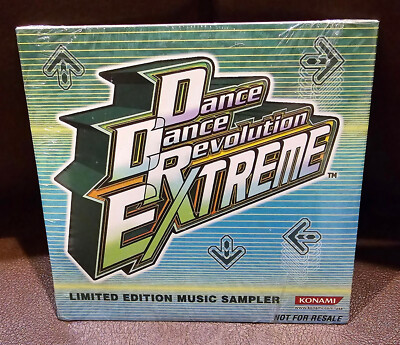 Dance Dance Revolution Extreme Limited Edition Music Sampler DDR CD ...