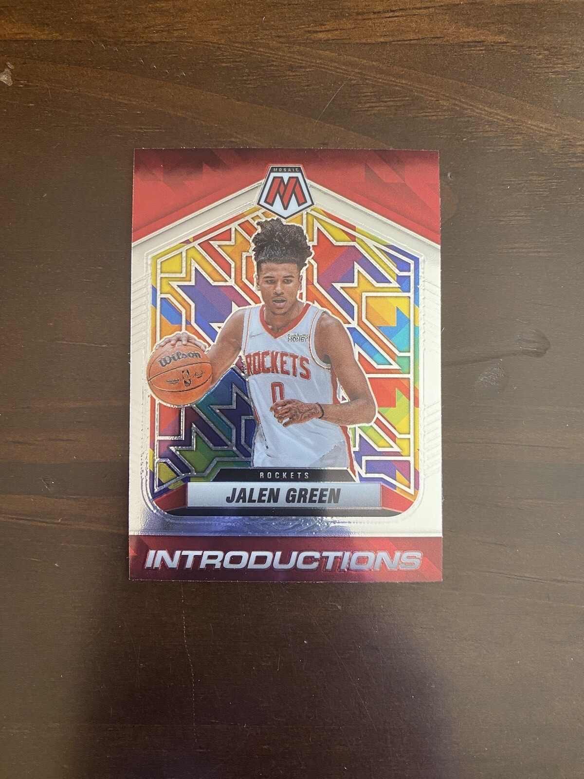 JALEN GREEN Rookie 2021-22 Panini Mosaic Introductions #1 Rockets | eBay