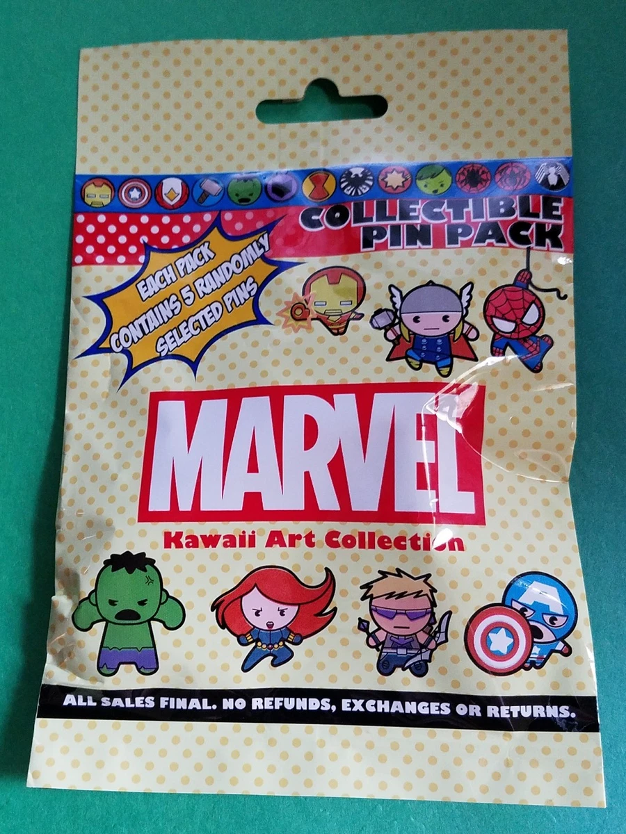 DISNEY PINS MARVEL Kawaii Art COMPLETE SET Of 14 AUTHENTIC, 52% OFF