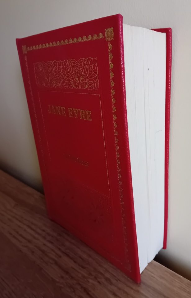 Charlotte Bronte - Jane Eyre Purnell Vintage Red Faux Hardback ...