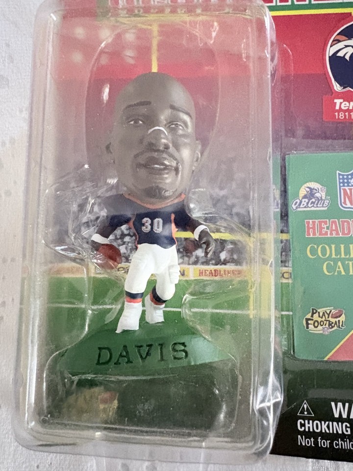 1998 Headliners Terrell Davis Denver Broncos 3'' Action Figure u | eBay