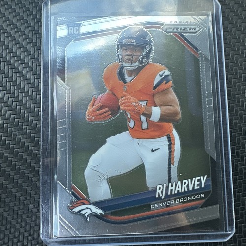 2025 Panini Prizm Football RJ Harvey Rookie #303 Denver Broncos | eBay