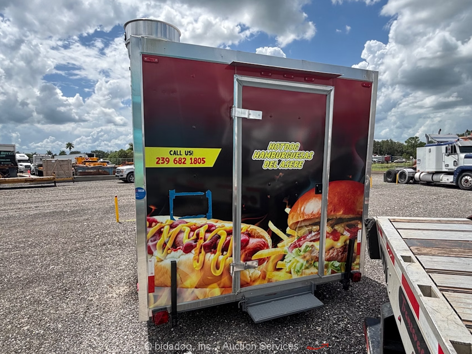 2025 The Fud Trailer 12' Towable S/A Food Service Concessions Trailer ...