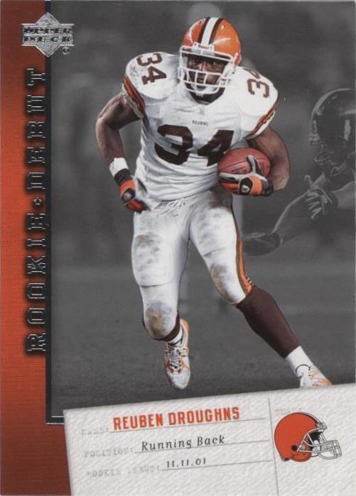 2006 Upper Deck Rookie Debut - Reuben Droughns #24 for sale online | eBay