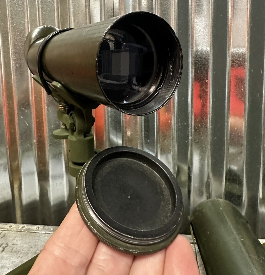 Vietnam War M49 Sniper Spot Spotting Scope W/ M15 Tripod & Case Argus ...
