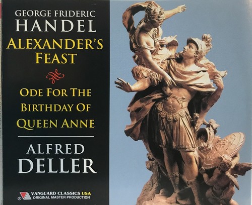 Handel: Alexander's Feast Ode For The Birthday Of Queen Anne (2 CD Set ...