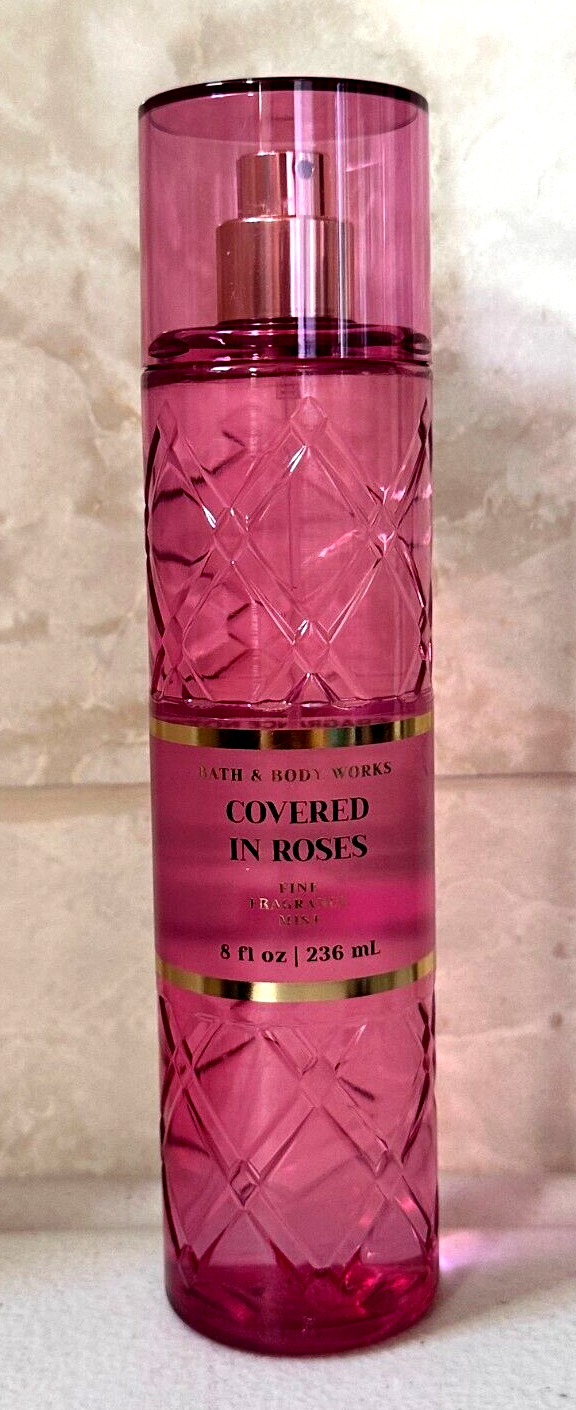 Bath & Body Works Covered in Roses Fine Fragrance Body Mist Spray 8 oz ...