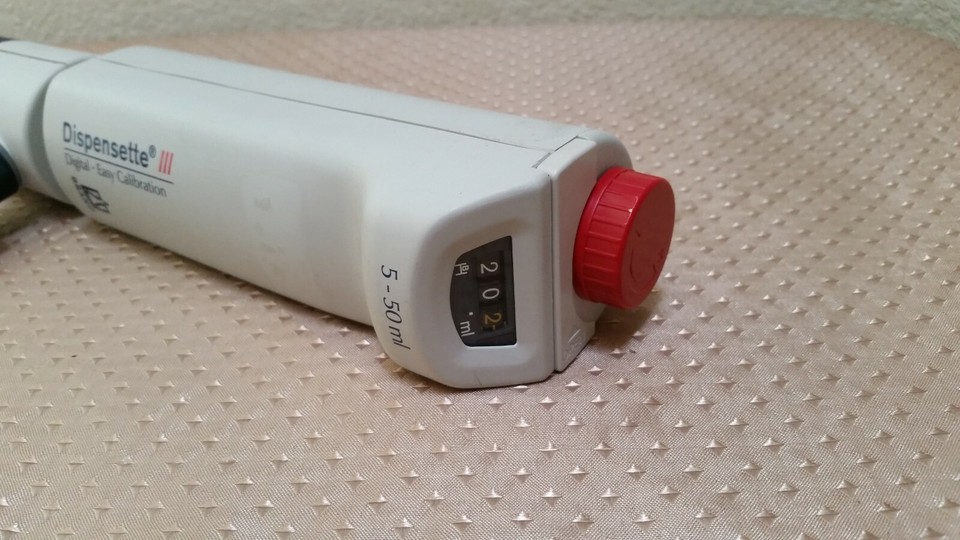 Brinkmann Dispensette Organic Digital Adjustable Bottle Top Dispenser ...