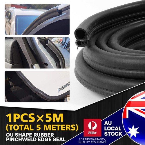 Pinch Weld Rubber Seal Trim Soundproof & Waterproof Door Window Boot ...