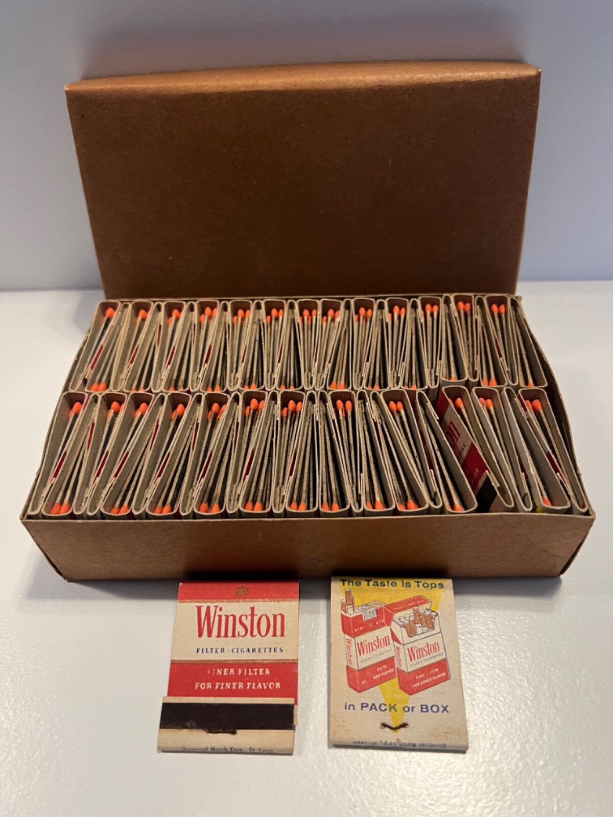 vintage box full of Winston Matches | eBay