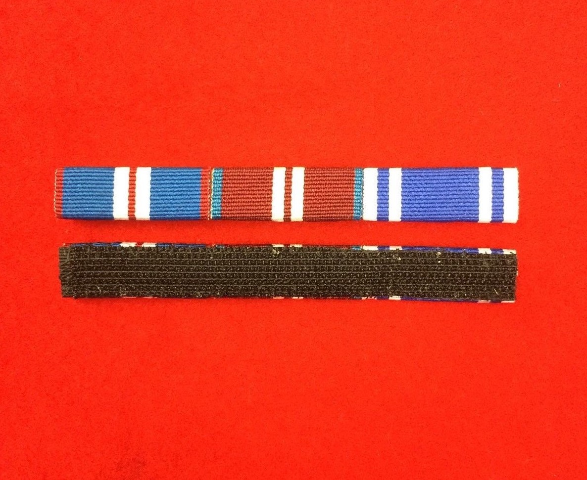 Police Body Armour Ribbon Bar Hook & Loop Diamond Golden Jubilee Police ...