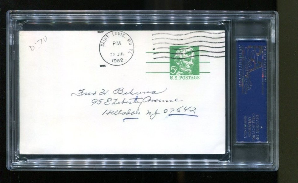 Jimmy Conzelman Signed GPC Postcard 3x5 Autographed PSA/DNA 83904227 | eBay