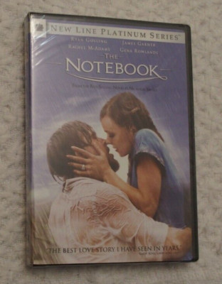 The Notebook DVD NEW SEALED Ryan Gosling Rachel McAdams Gena Rowland ...