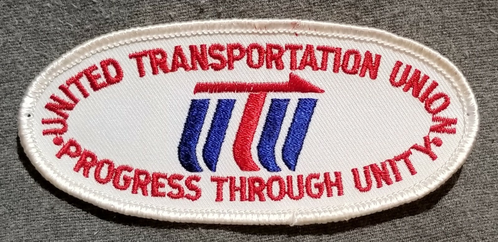 LMH Patch UNITED TRANSPORTATION UNION Progress Through Unity UTU ...