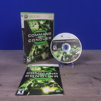 GREAT SHAPE Command & Conquer 3: Tiberium Wars Microsoft Xbox 360 2007 ...