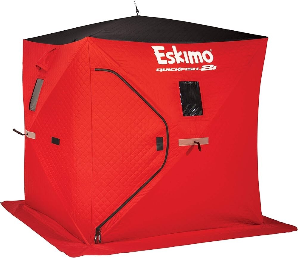 19151 NEW INSULATED Eskimo Pop Up Portable QuickFish 2i Ice Shelter | eBay