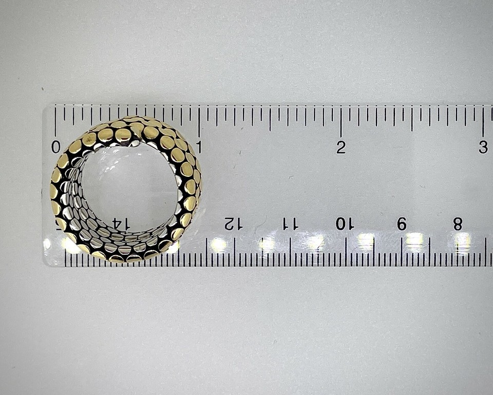 Vintage John Hardy Coiled Snake Dot Collection 18K Gold and Silver ...