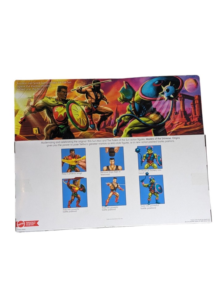 MOTU Sun-Man and the Rulers of the Sun Pig-Head Space Sumo 40TH ...