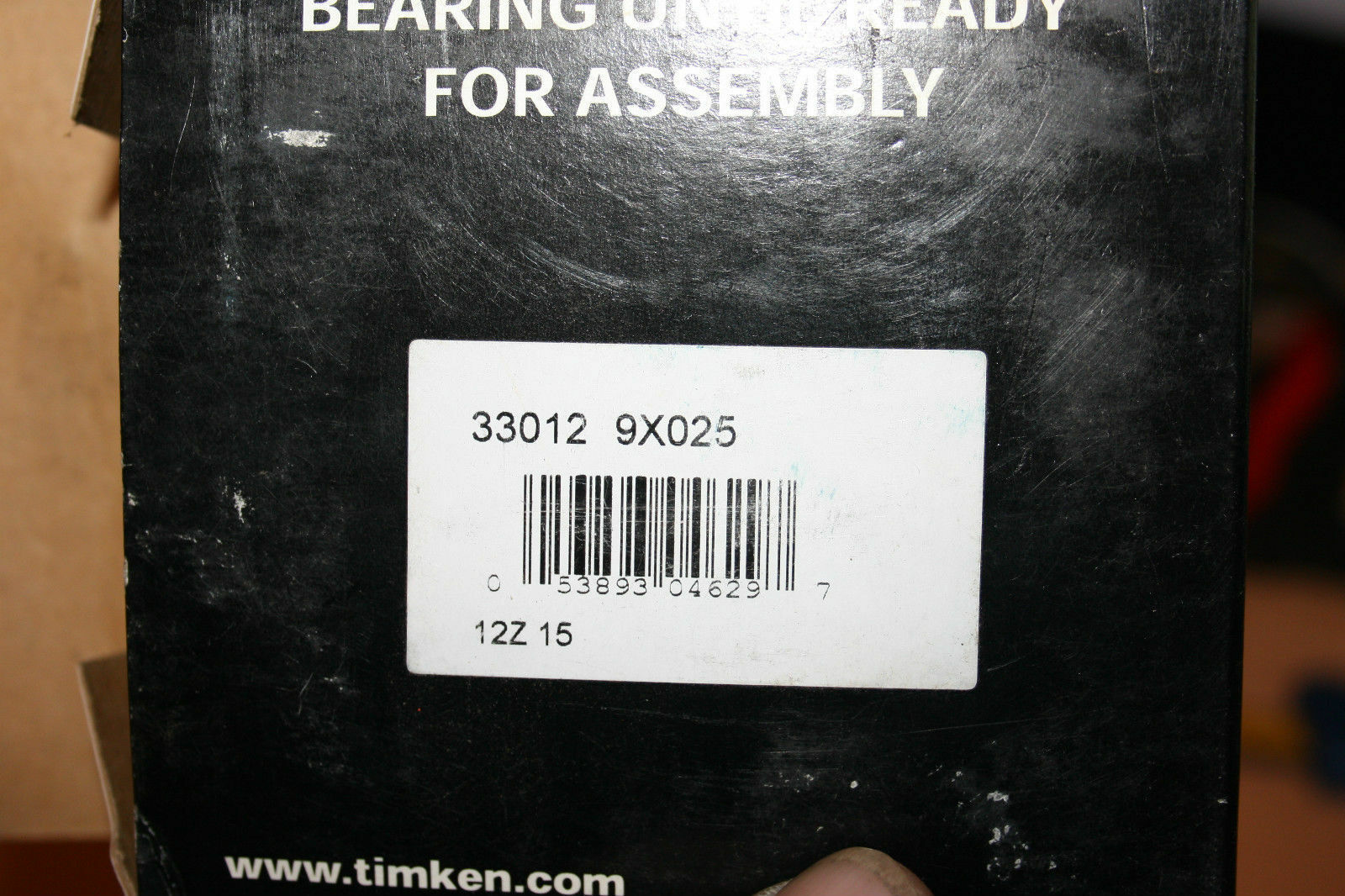 TIMKEN part number X33012 / Y33012 Tapered Roller Bearing CONE + CUP ...