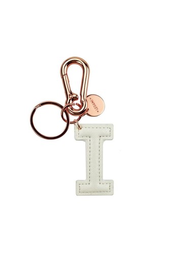 Legami INK0009 My Initial Keychain I White White, White, Taglia unica ...
