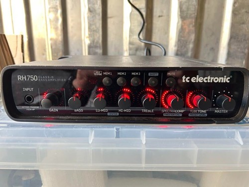 TC Electronic RH750 Bass Amplifier Head 750W High Performance Used ...