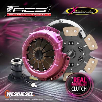 ACS Xtreme Solid Ceramic Clutch Kit Include Flywheel & CSC for Ford ...