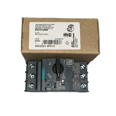3RV2021-4FA10 Siemens 1PC New Circuit Breaker 3RV2021-4FA10 Spot Goods ...