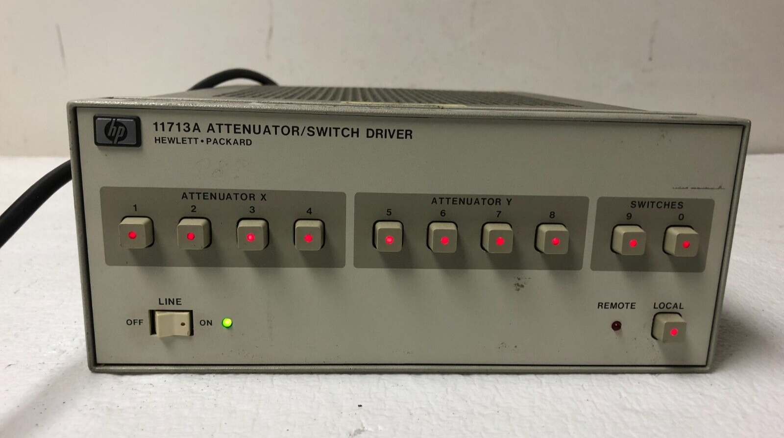 HP Agilent 11713A Attenuator Switch Driver NO FEET | eBay