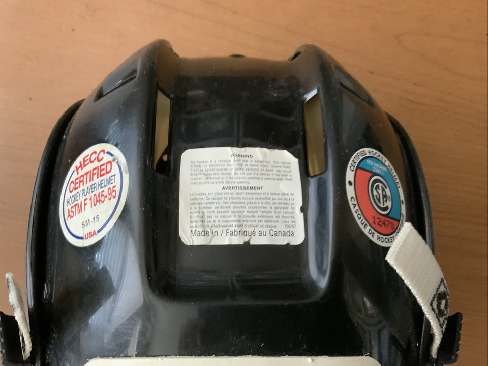CCM Hockey Helmet W/ Z Leader Face Mask M-FM10 Z262-2-M90 Type 1 SR ...