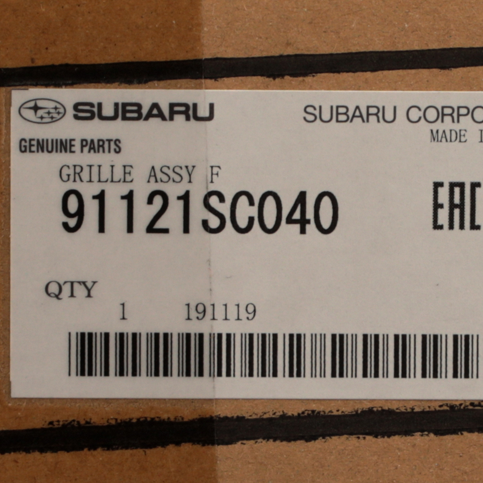 OEM NEW 2011-2013 Subaru Forester X XT Limited Front Grille Assembly ...