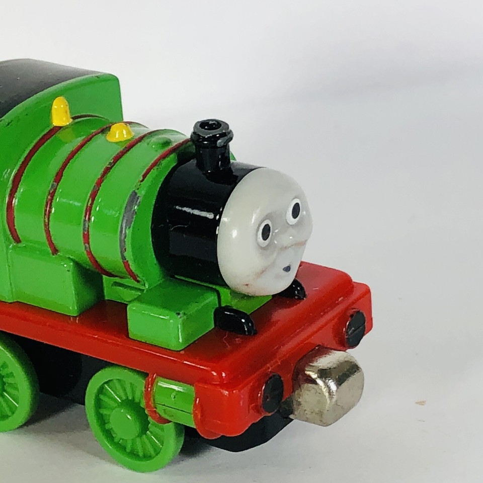 Thomas the Train Percy Tank Engine Diecast Metal Friend Take Play Green ...