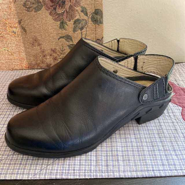 Ariat Women’s 7 Sport Mule Saddle Black Leather Slip On Mules Sandals ...