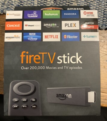Amazon Fire TV Box 1st Gen 1080 HD Streaming Media Player Opened Once ...