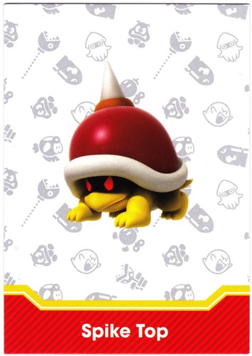 Super Mario card TCG - 81 - Spike Top - Enemy Card - Near Mint / EX+ | eBay