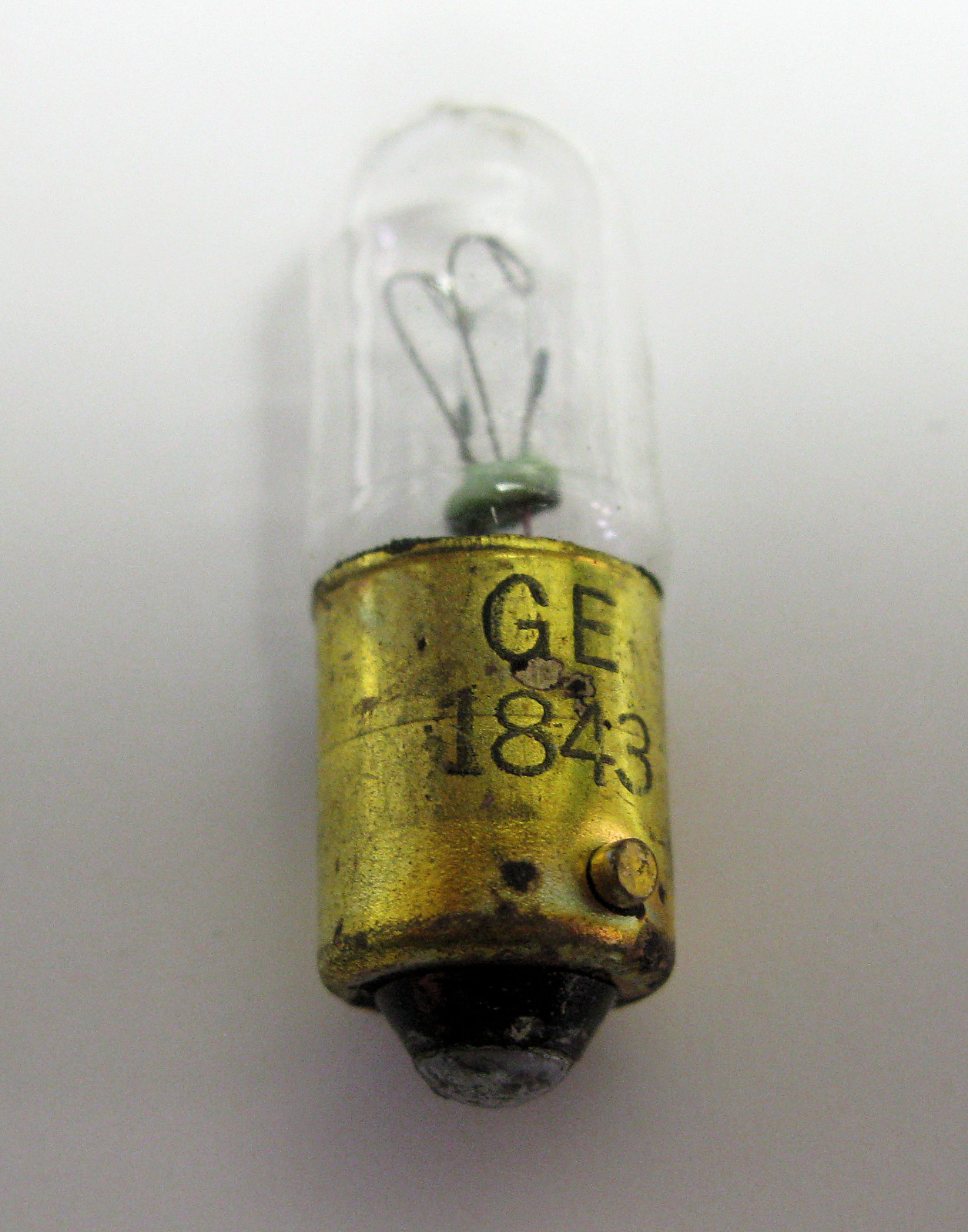 TWO BOXES GE 1843 Lamp 28 Volt .56 Watt Bayonet Incandescent Light Bulb ...