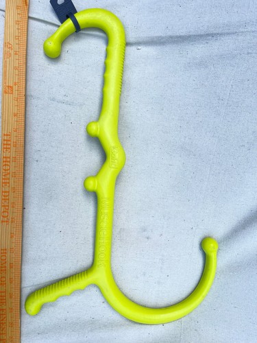 GoFit Muscle Hook Neon Green Exercise Massage Bar Deep Tissue Trigger ...