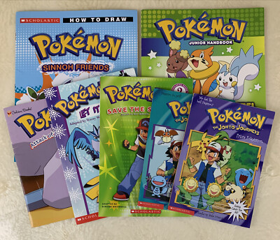 7 Pokemon Books Early Reading Educational | eBay