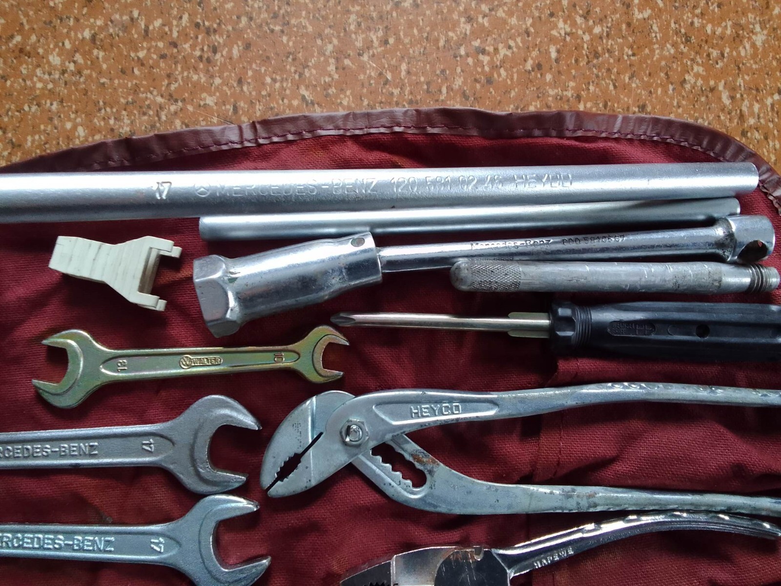 Mercedes Benz tool kit tool bag w123 w124 w126 w201 w116 w108 w113 | eBay