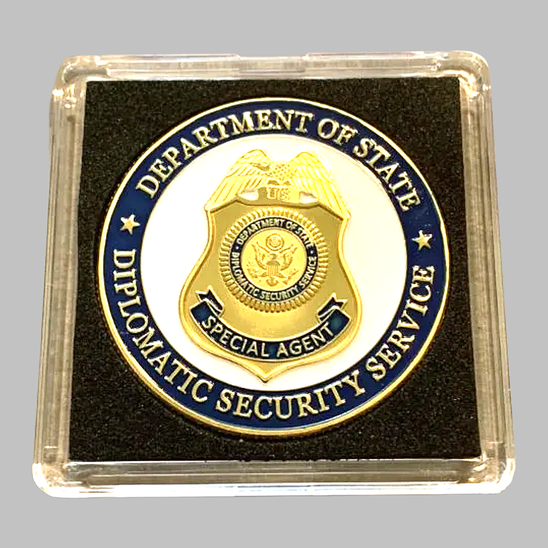DEPARTMENT OF STATE-US Diplomatic Security Service Gold Plated ...