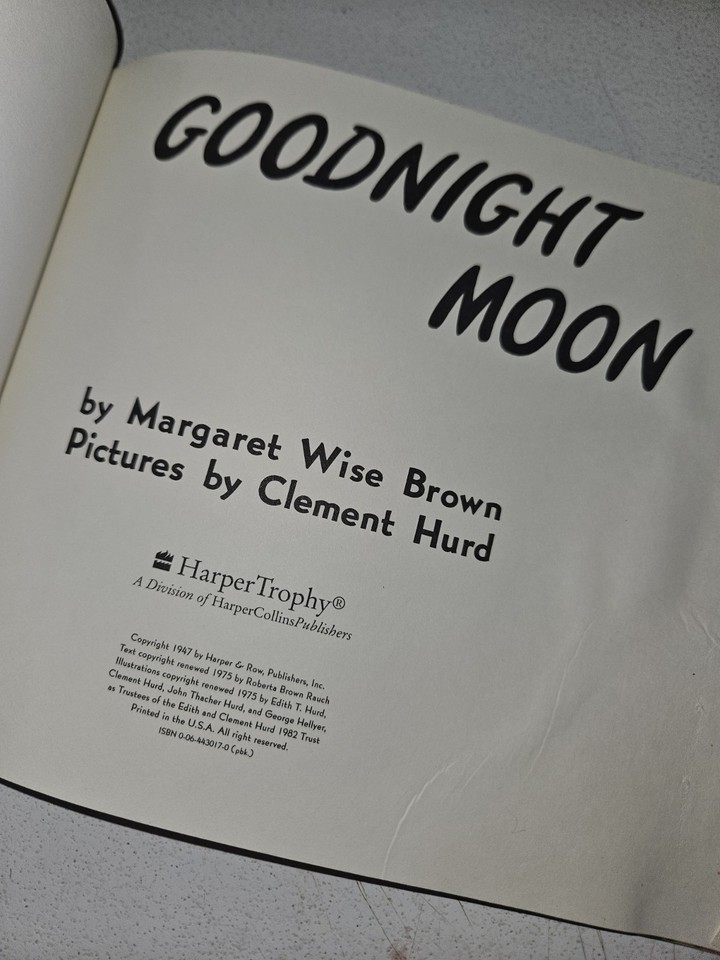 Goodnight Moon by Margaret Wise Brown Paperback Kids Book! | eBay UK