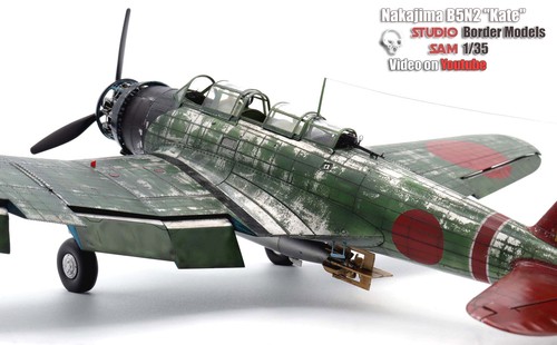 Border Models 1/35 Nakajima B5N2 'Kate' Bomber Built & Painted mhk7815t ...