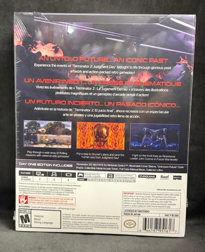 Terminator 2D: NO FATE Day One Edition (Nintendo Switch) BRAND NEW | eBay