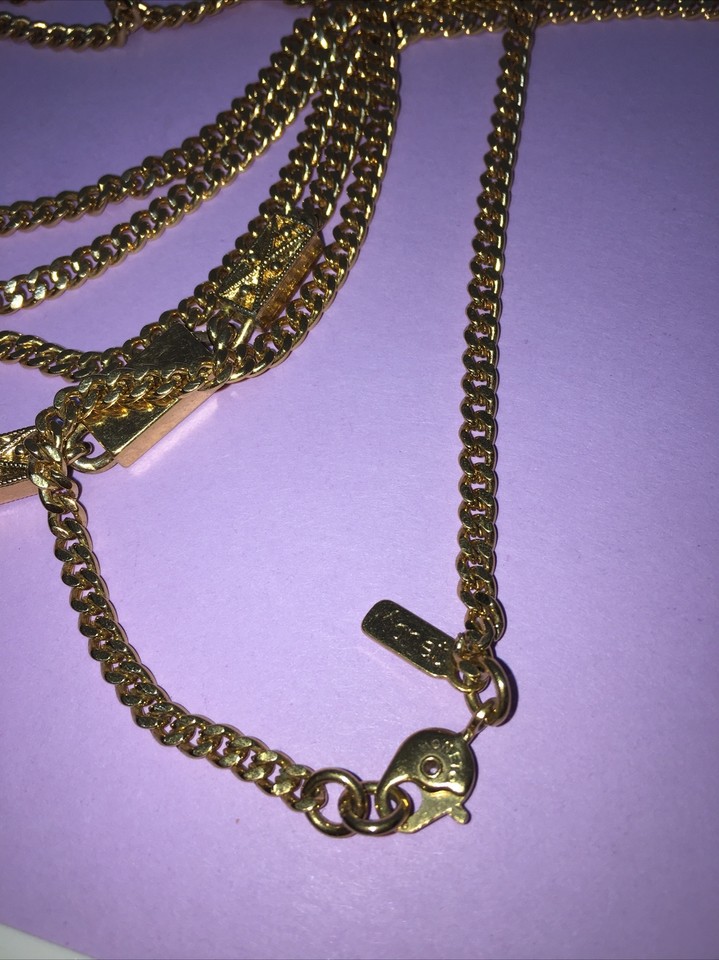 Golden Monet 52” Chain Signed New | eBay